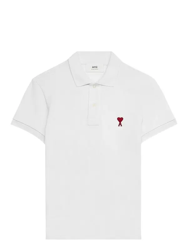 Ami De Coeur Cotton Polo Shirt - White