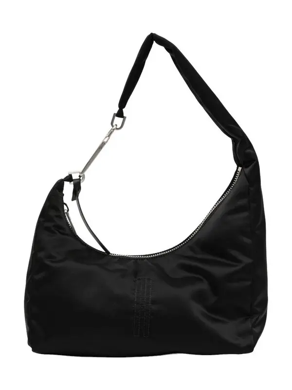 Rick Owens Gemini Small Leather Shoulder Bag - Black