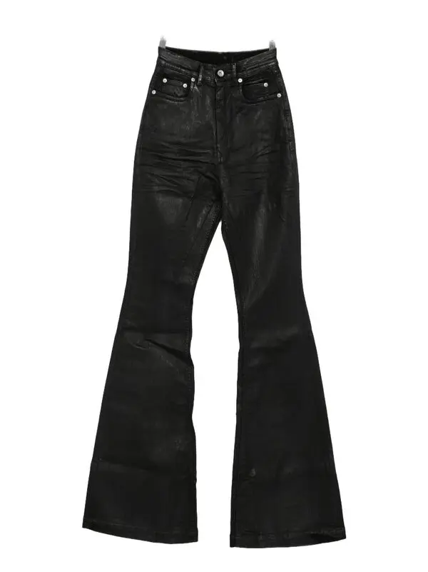 Rick Owens Bootcut Denim Jeans - Black