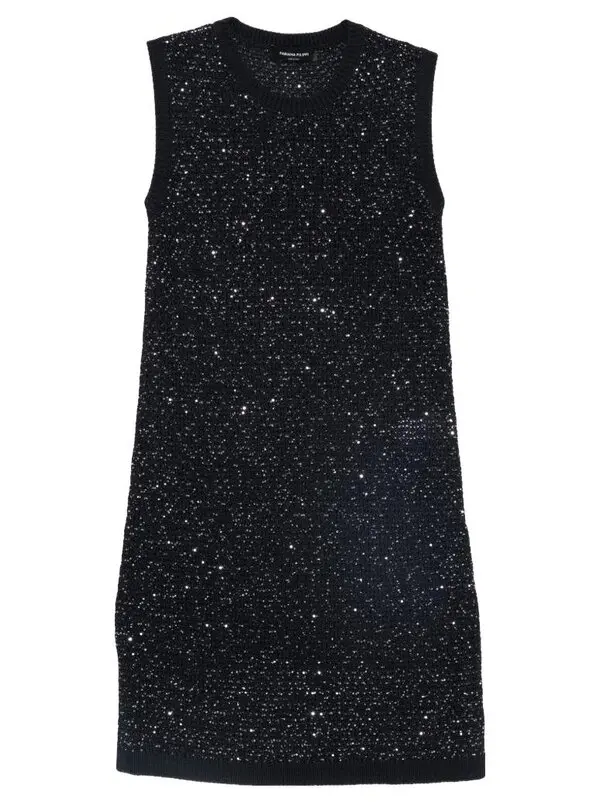 Fabiana Filippi Embellished Mini Dress - Blue