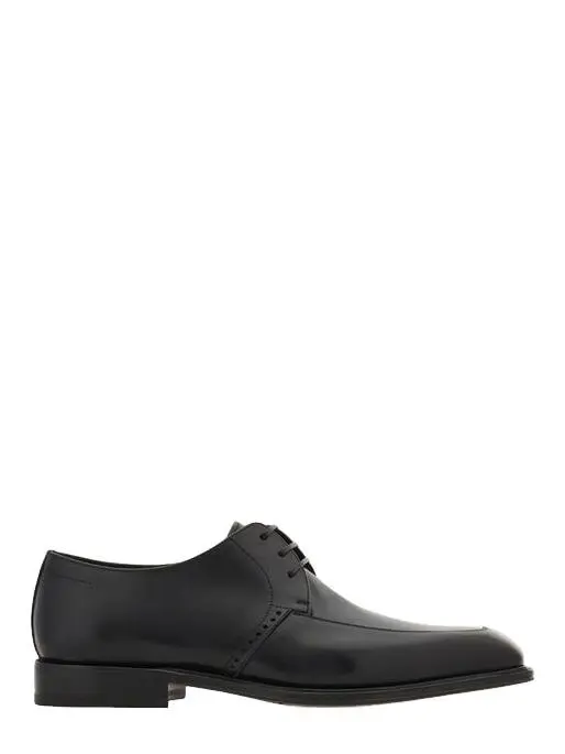 FERRAGAMO Derby Shoe - Black
