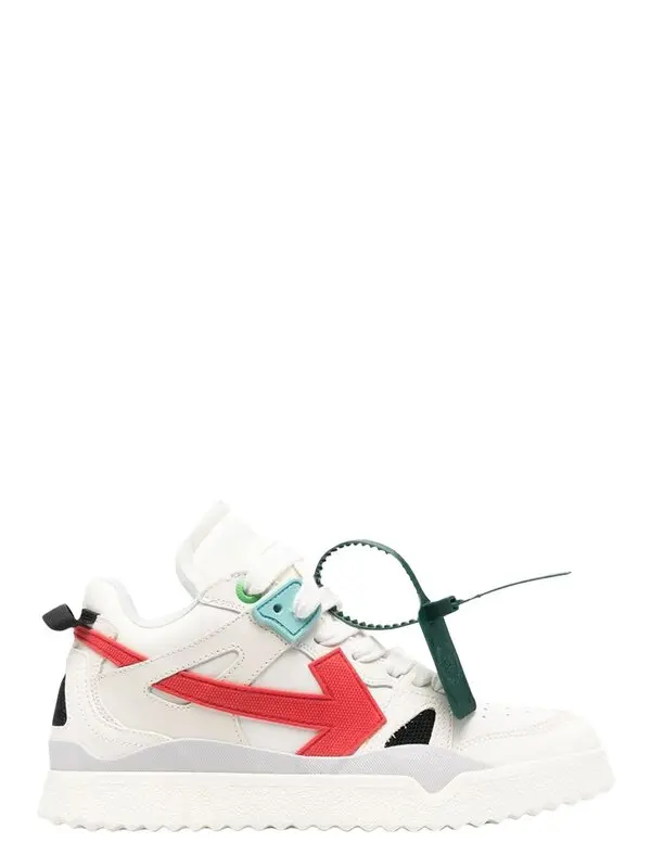 Off-White Mid Sponge Sneakers - White