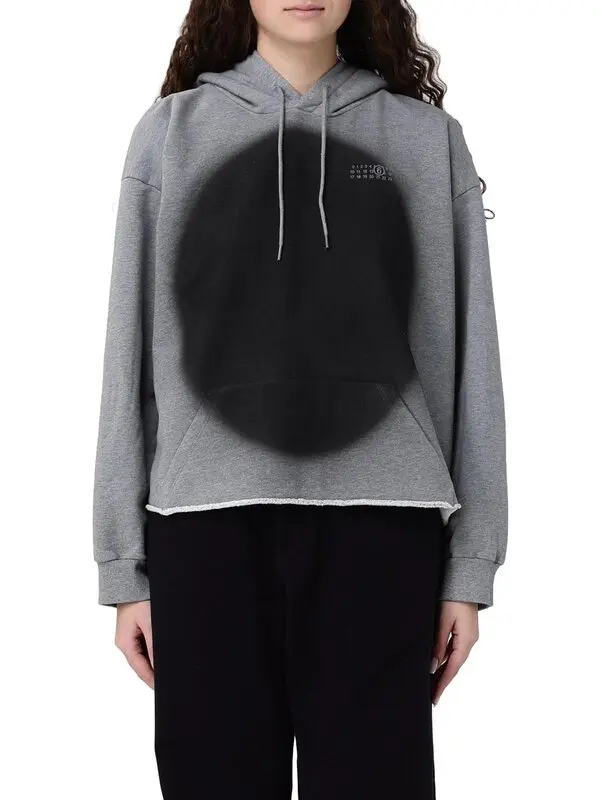 MAISON MARGIELA Cotton Hoodie - Grey
