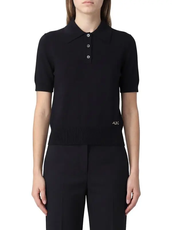 A.p.c. Polo Shirt - Black