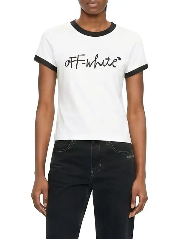Off-White Logo T-shirt - White
