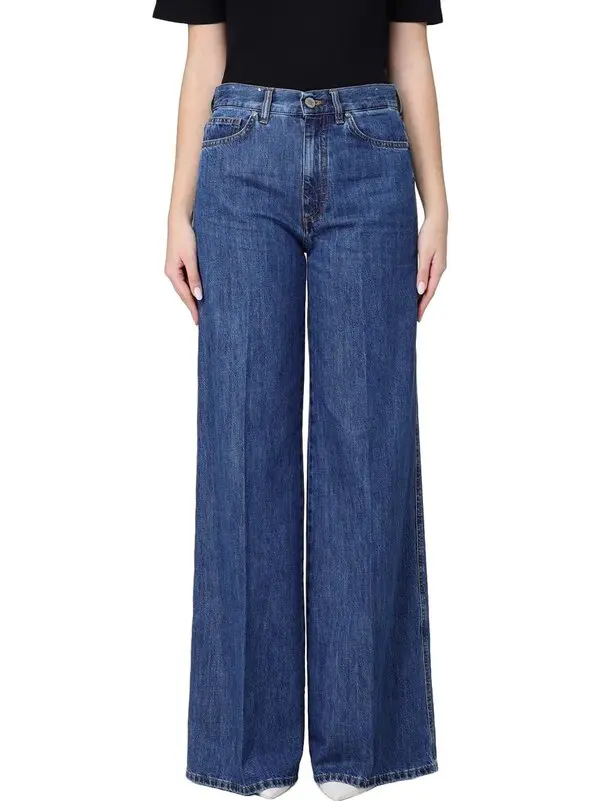 PT TORINO Wide Leg Jeans - Denim