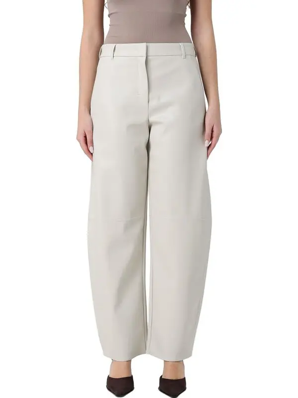 Max Mara Wide Leg Trousers - White