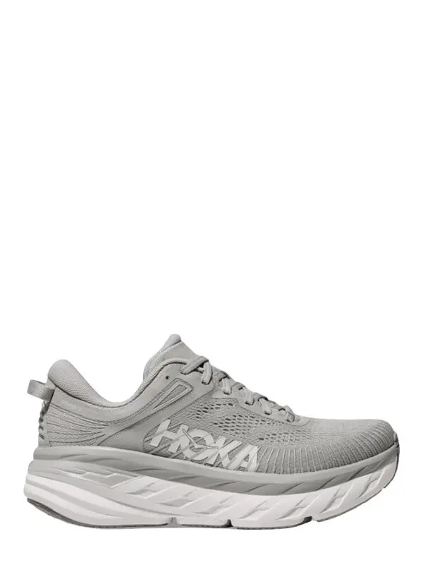 HOKA® Bondi Technical Mesh Lace-up Sneakers - White