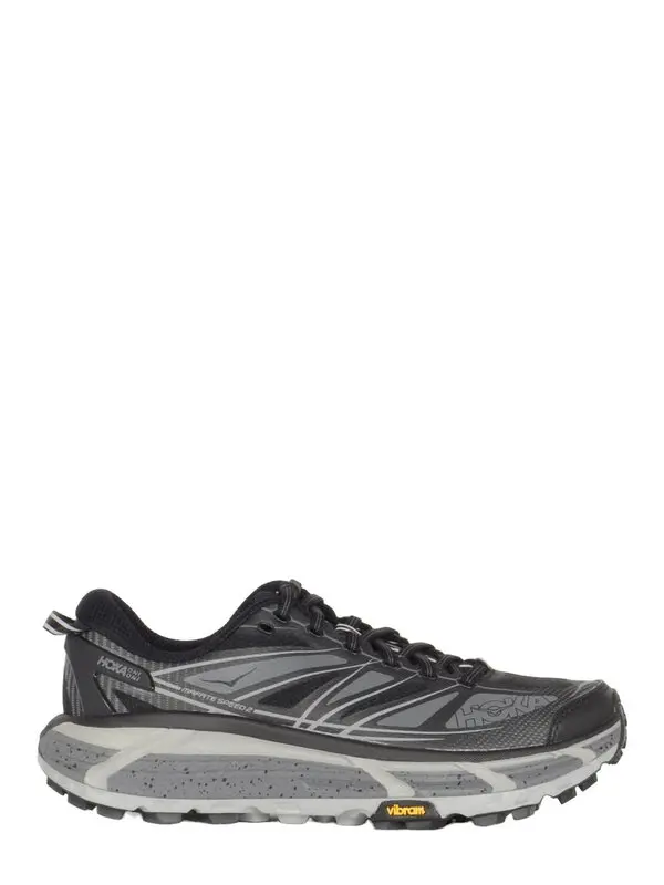 HOKA® Lace Up Sneakers - Black
