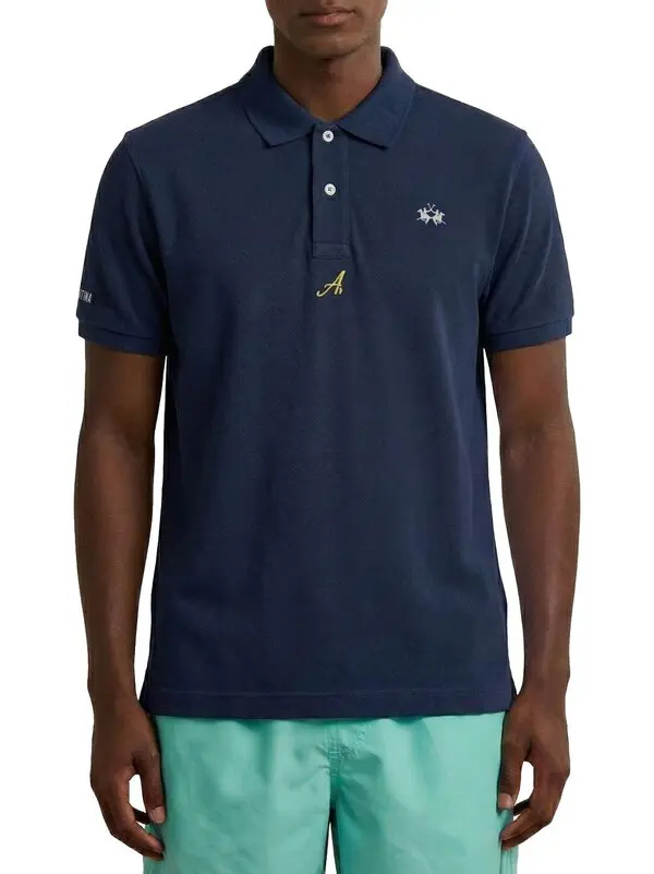 LA MARTINA Polo Shirt - Navy