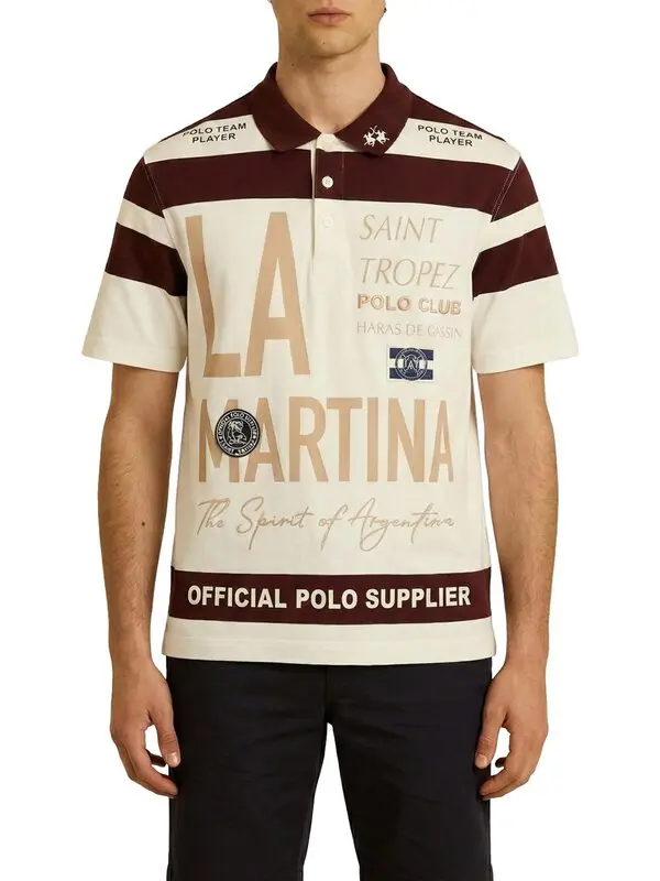 LA MARTINA Polo Shirt - White