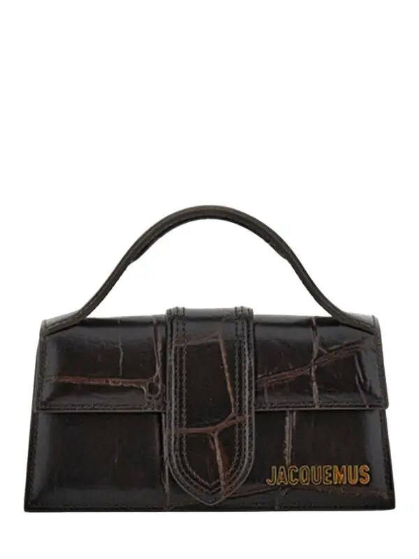 Jacquemus Mini Top Handle Bag - Brown