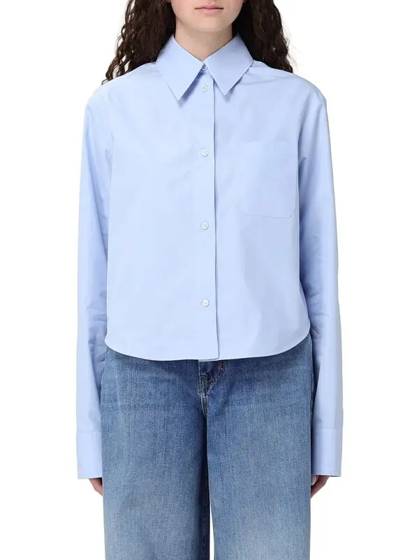 Sportmax Cotton Blend Shirt - Sky Blue