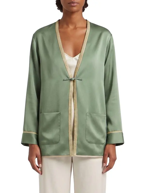 FORTE_FORTE Kimono - Green