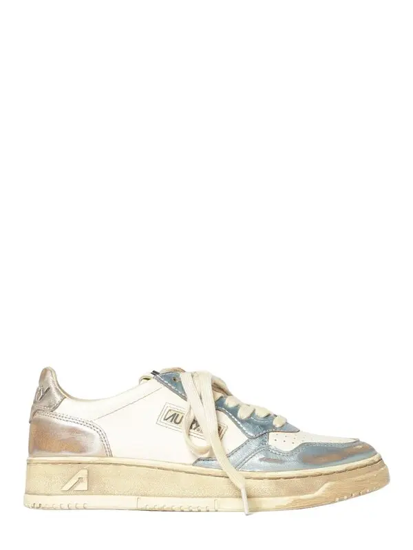 AUTRY Low Top Sneakers - Gnawed Blue