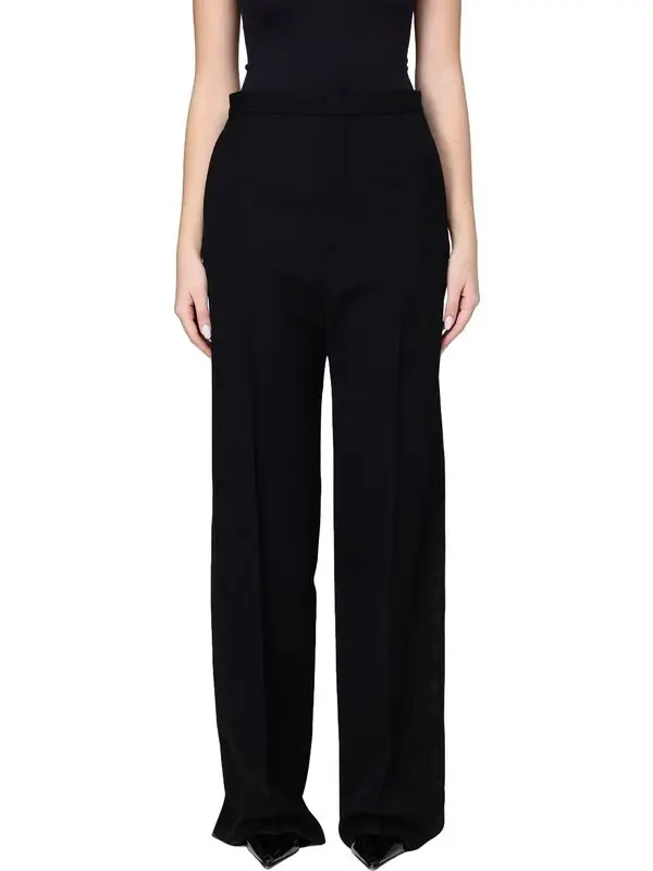 Balenciaga Wide-leg Trousers - Black