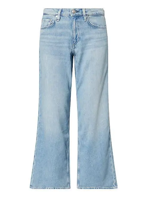 Rag & Bone Saige Low-rise Relaxed Jeans - Ldlow