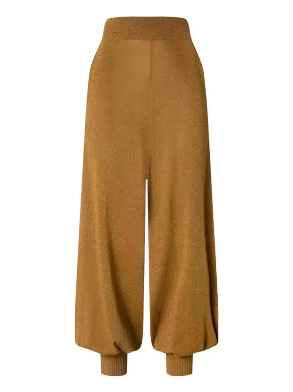Pinko Cuffed Trousers - Brown