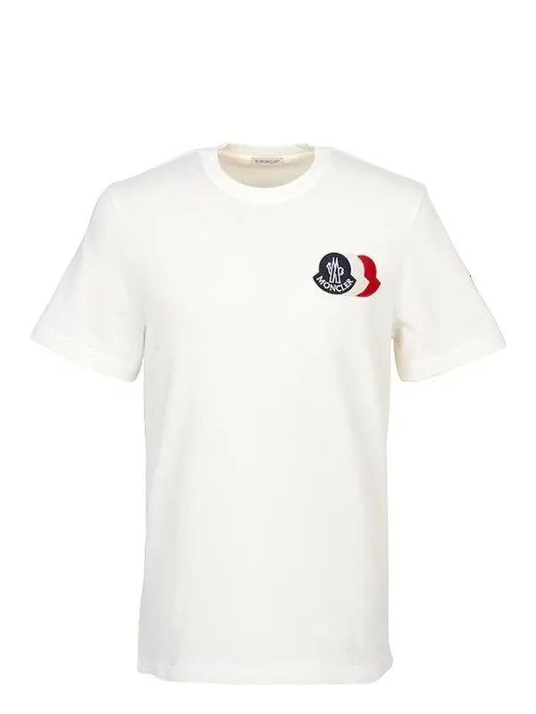 Moncler Short Sleeve T-shirt - White