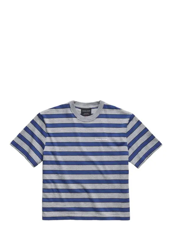 Canada Goose Roam Striped T-shirt - Navy Colbourne Stripe