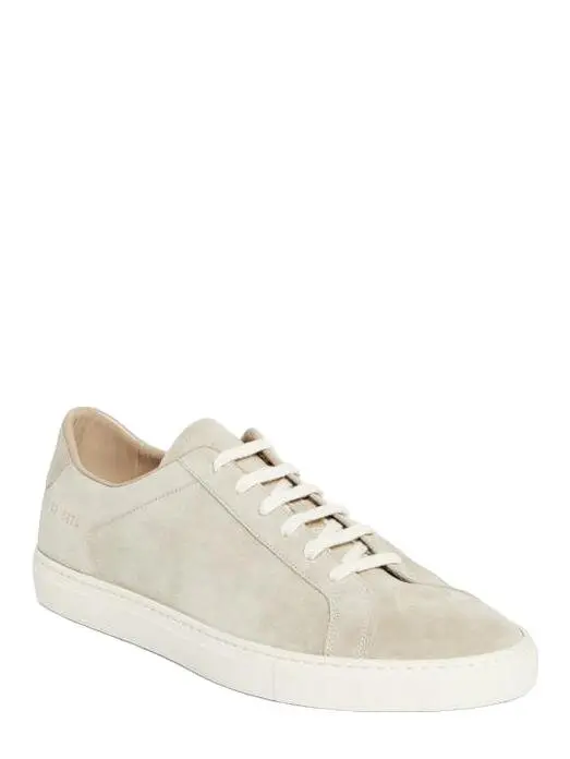 COMMON PROJECTS Achilles Slim Premium Sneaker - Warm Grey