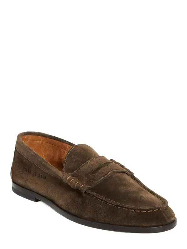 COMMON PROJECTS Soft Penny Loafer - Mud