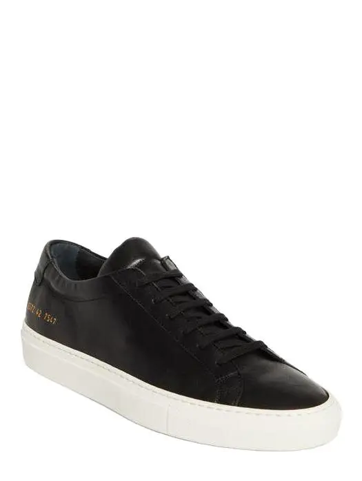 COMMON PROJECTS Achilles Leather Sneakers - Black/white
