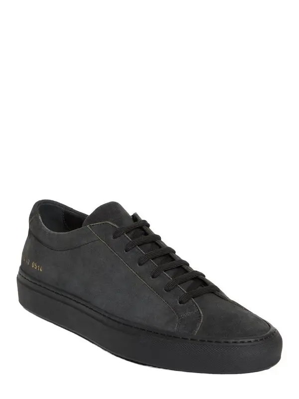 COMMON PROJECTS Achilles Premium Sneakers - Off Black