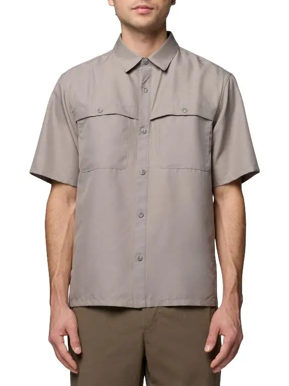Mountain Hardwear Sun Drift Cooling Short Sleeve Shirt - Approaching Storm