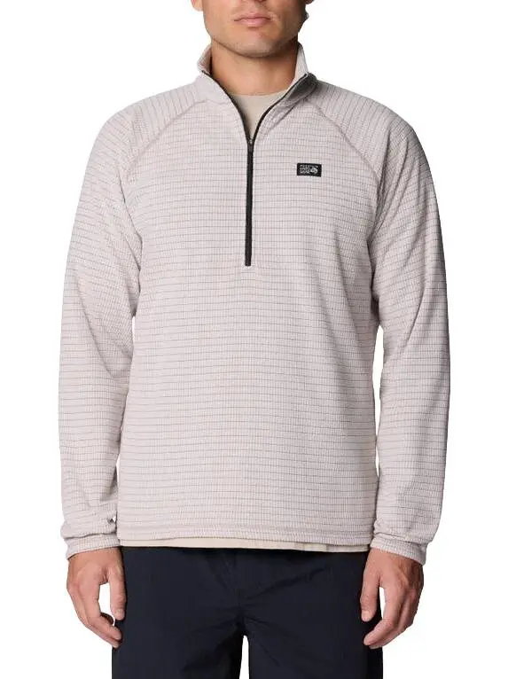 Mountain Hardwear Summit Grid Half-zip - City Fog