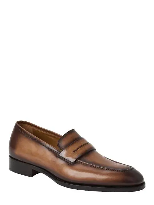 Bruno Magli Emilio Penny Loafer - Taupe Calf