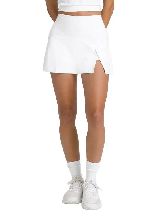 Wilson Baseline Tennis Skirt - Bright White