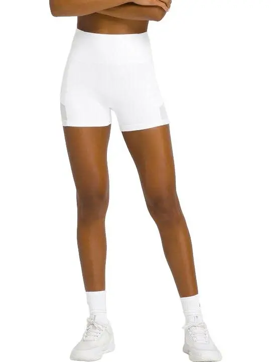 Wilson Baseline Ball Shorts - Bright White