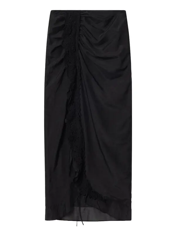 Isabel Marant Velina Long Skirt - Black