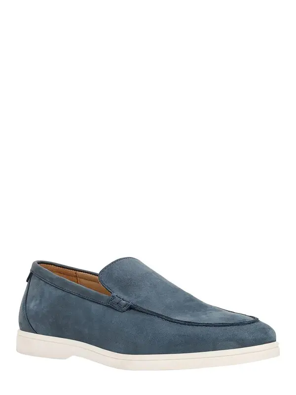 Andre Assous Maccan Loafer - Navy Leather