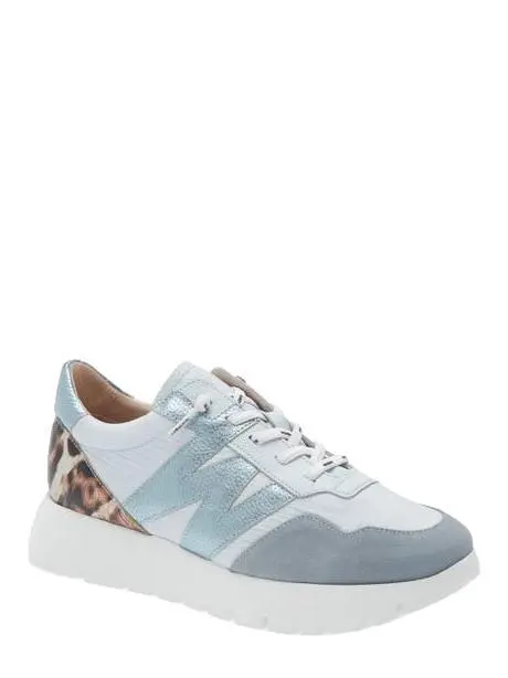 WONDERS Platform Lace-up Sneaker - Aura/aura