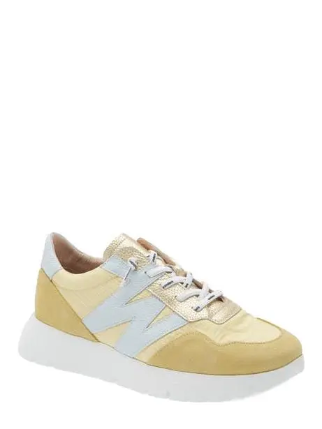 WONDERS Platform Lace-up Sneaker - Vanilla/aura