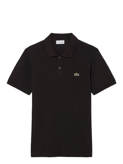 Lacoste Essentials Classic Fit Cotton Blend Piqué Polo - Buffalo