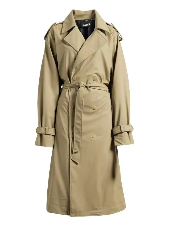 Rains Waterproof Trench Coat - Fawn
