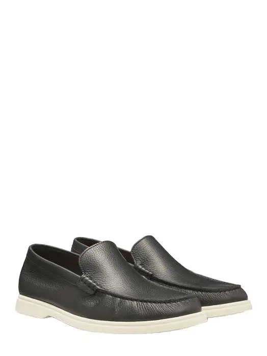 BOSS Sienne Moc Toe Slip-on Sneaker - Black