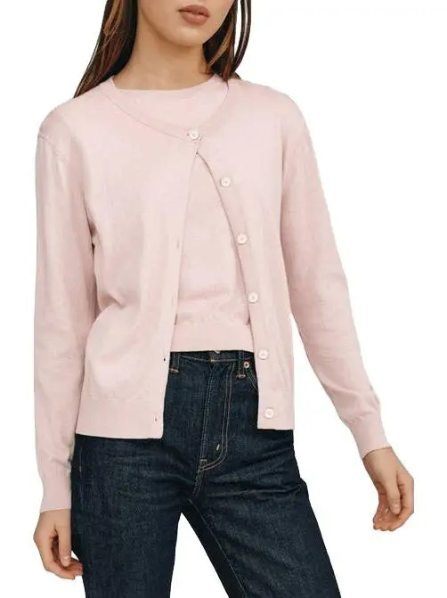 KATHRYN MCCARRON Halle Cardigan - Blush