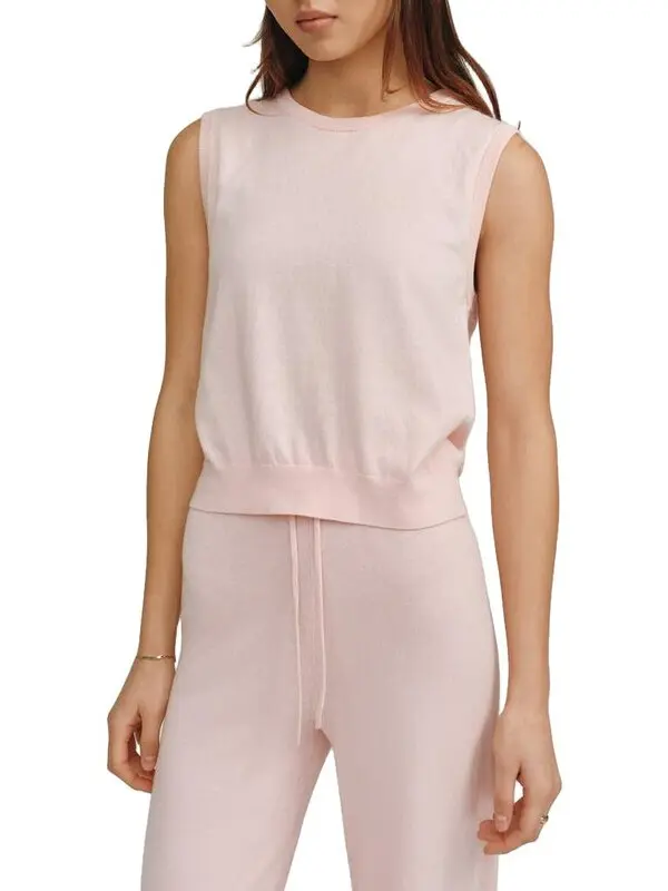 KATHRYN MCCARRON Luna Shell Tank - Blush
