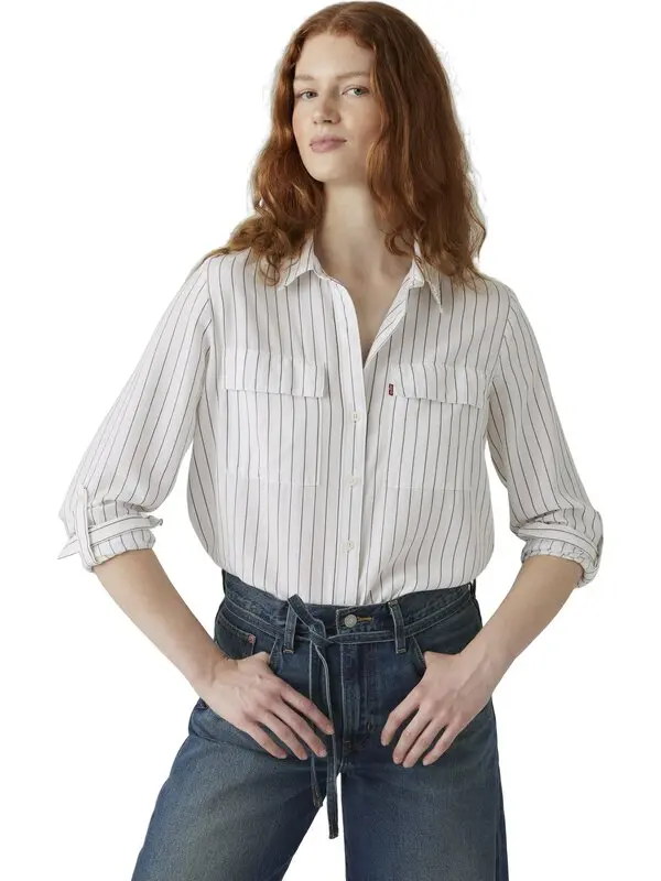 LEVI'S Utility Shirt - Addie Pin Stripe