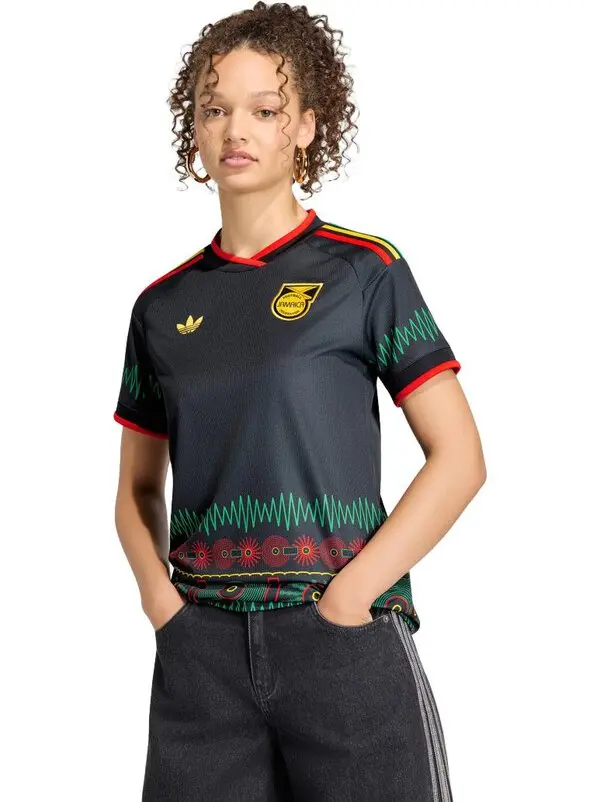 Adidas Jamaica 26 X Bob Marley Away Jersey - Black