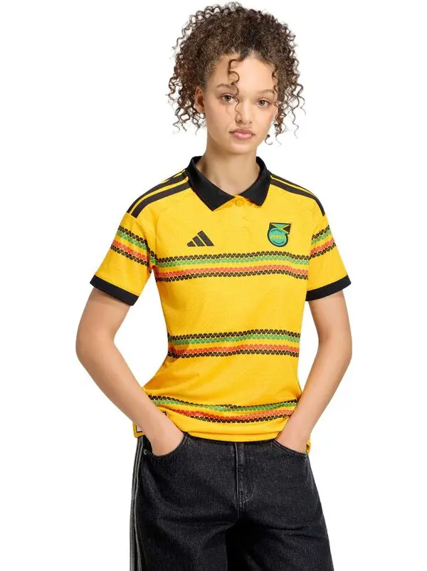 Adidas Jamaica 26 X Bob Marley Home Jersey - Bold Gold