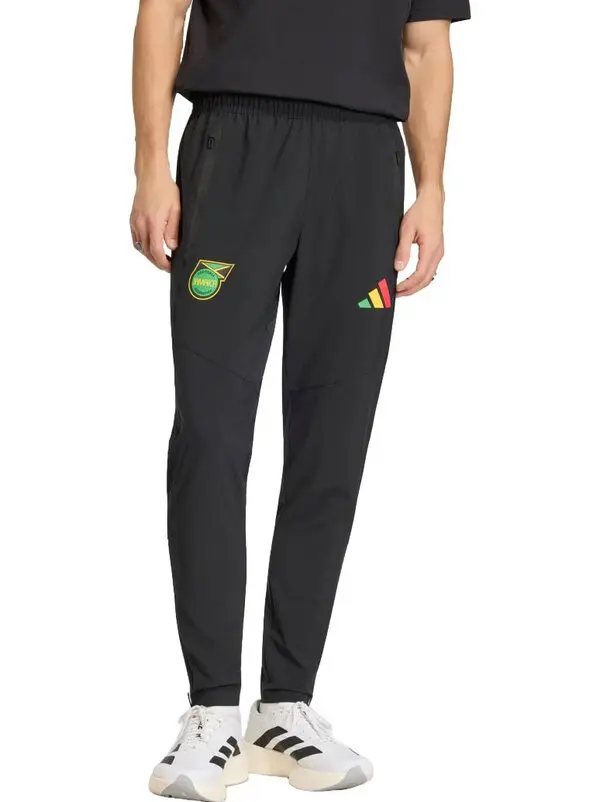 Adidas Jamaica X Bob Marley Tiro Travel Pants - Black