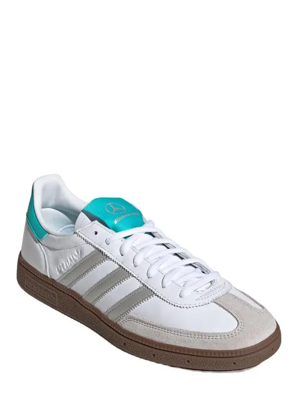 Adidas Handball Spezial Mercedes Sneakers - Cloud White / Silver Metallic / Gum