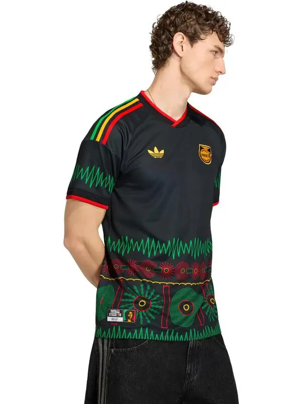 Adidas Jamaica 26 X Bob Marley Away Jersey - Black