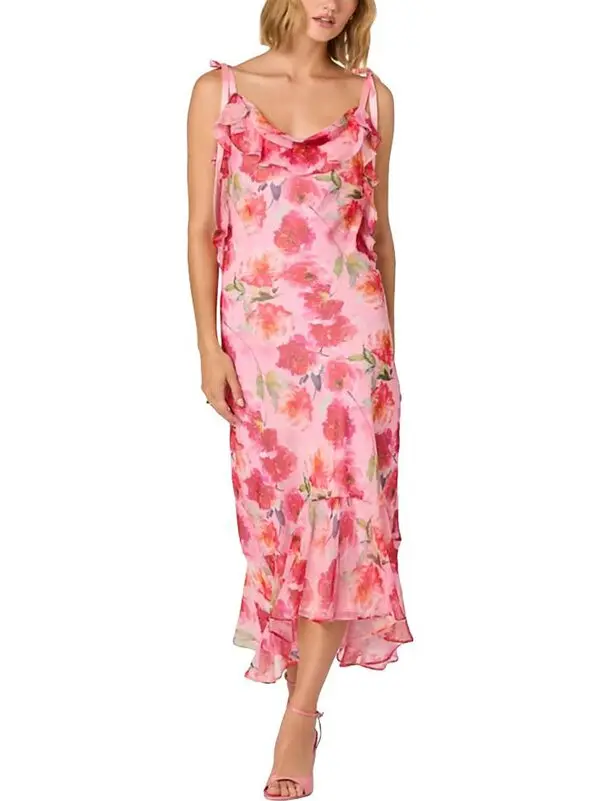 Astr The Label Nissa Dress - Pink Floral