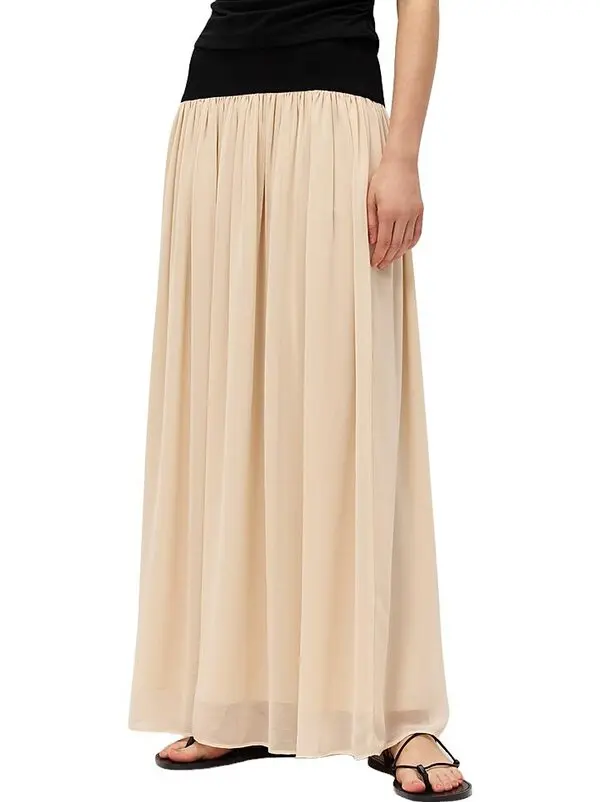 ELODIE THE LABEL Zinnia Skirt - Black Ecru